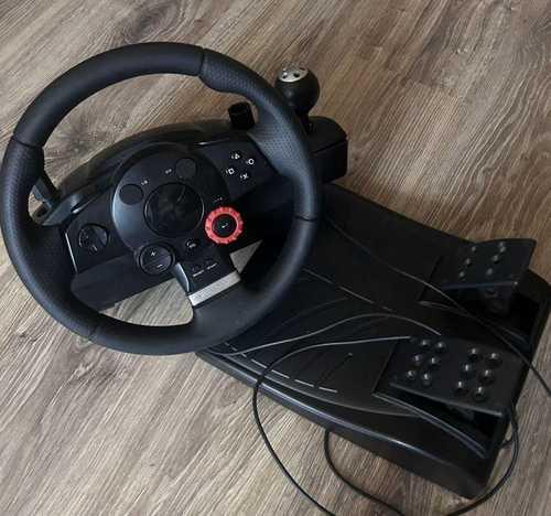 Игровой руль logitech driving force gt