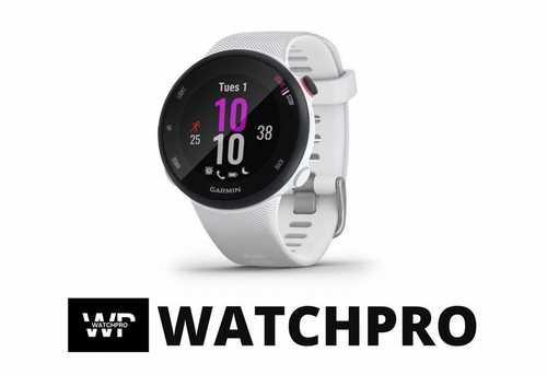 Часы Garmin Forerunner 45S White