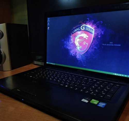 Игровой MSI 17.3 i5/8gb/GeForce 740