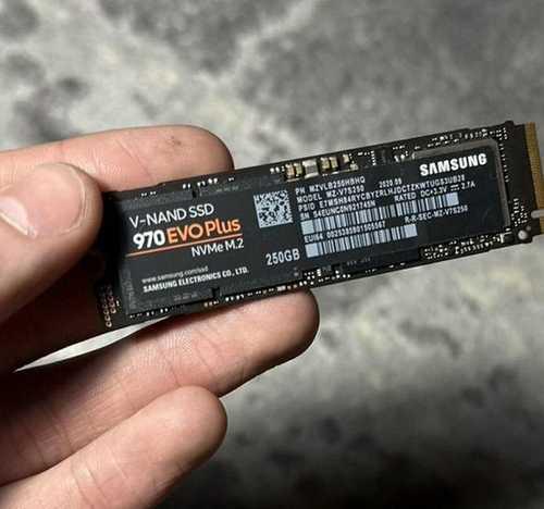 Ssd Samsung 970 Evo Plus 250Gb