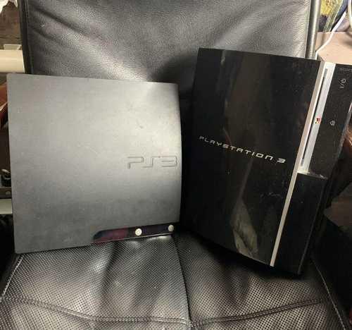 Sony playstation 3 slim и fat