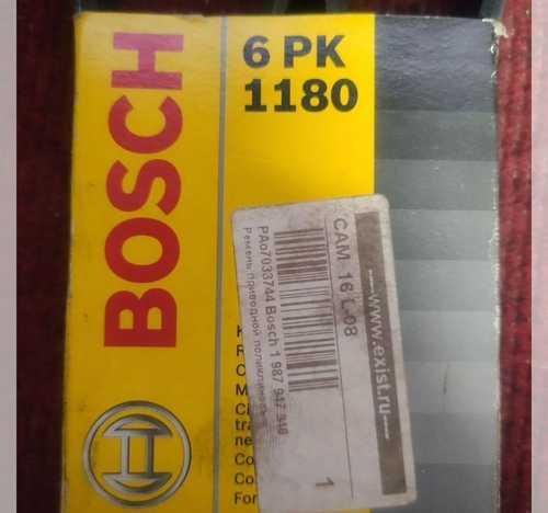 Ремень приводной поликлиновой 6PK1180 bosch