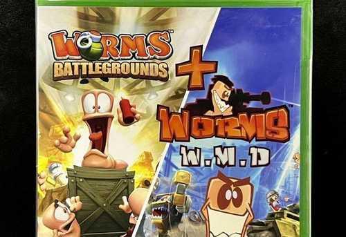 Double Pack Worms Battlegrounds + Worms W.M.D Xbox