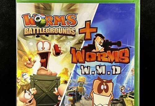 Double Pack Worms Battlegrounds + Worms W.M.D Xbox