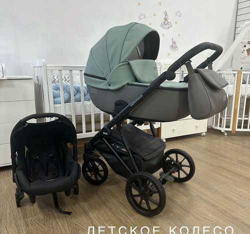 Коляска Riko Montana Ecco 30 Green-grey