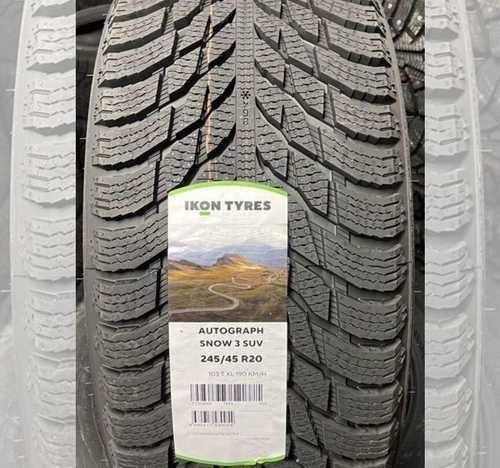 Nokian Tyres Hakkapeliitta R3 SUV 245/45 R20 и 275/40 R20 106T