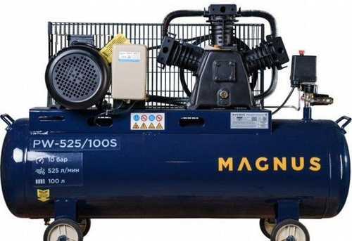 Компрессор воздушный Magnus PV-525/100S,380В,10Бар