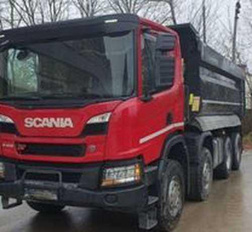 В разборе самосвал Scania 6 серии