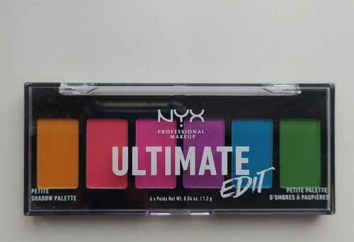 Тени для век NYX "Ultimate Edit" Brights 02