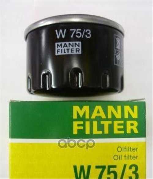 Масляный фильтр W75/3 mann-filter