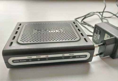 Adsl роутер D-link DSL2500u