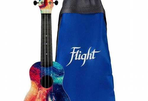 Укулеле Flight ultra S-40 Swirl