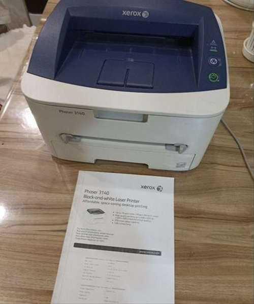 Принтер лазерный xerox phaser 3140