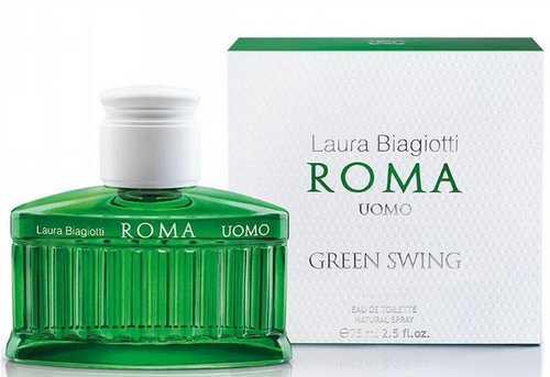 Laura Biagiotti Roma Uomo Green Swing 75 мл