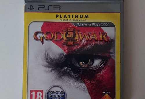 God of War 3 диск для PS3