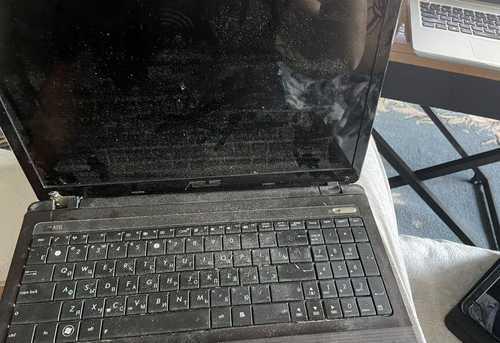 Ноутбук Asus K53U сломанный