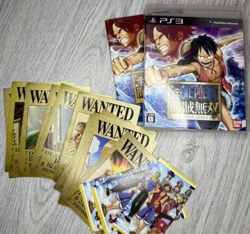 One piece pirate warriors ps3 с карточками