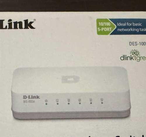 Коммутатор D-link DES-1005A