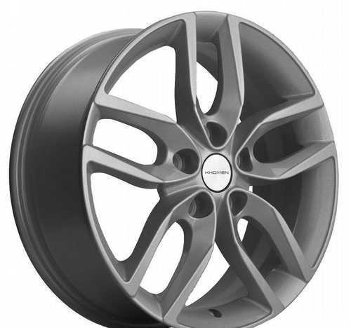 Литые диски 6.5x17 5x108 60.1 ET33 khomen KHW 1708 gray