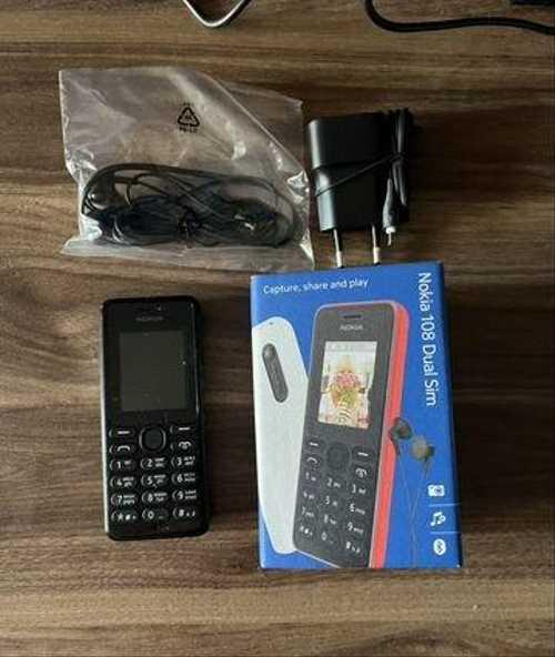 Телефон Nokia 108 Dual sim