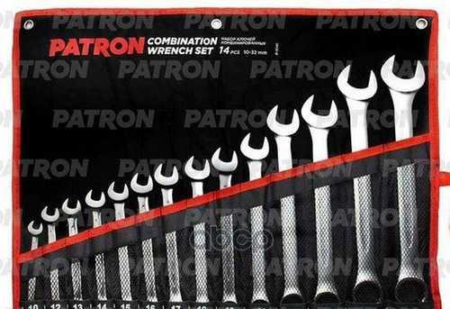 Patron Набор ключей комбинированных 14 пр: 10