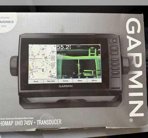 Эхолот garmin echomap uhd 74sv