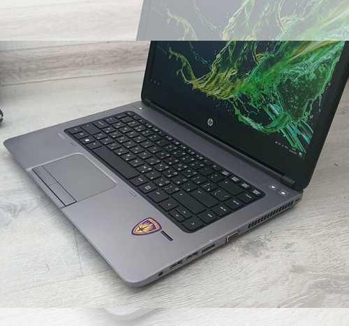 Hp Probook мощный и солидный с новым акб