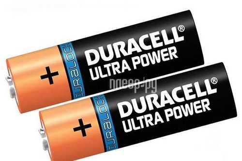 Батарейка AA - Duracell LR6 2BL Ultra Power 2