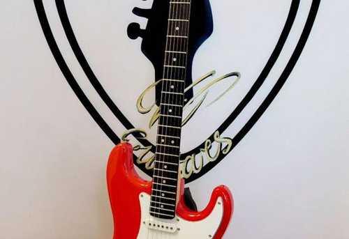 Электрогитара fender squier MM Stratocaster Red Ид