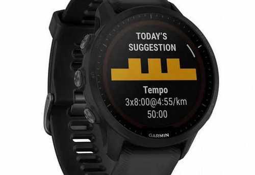 Умные часы Garmin Forerunner 955 Solar, черный 010