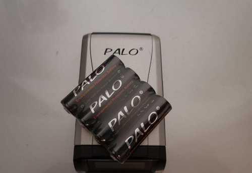 Аккумулятор Palo 3000mAh 4шт зарядное устройство