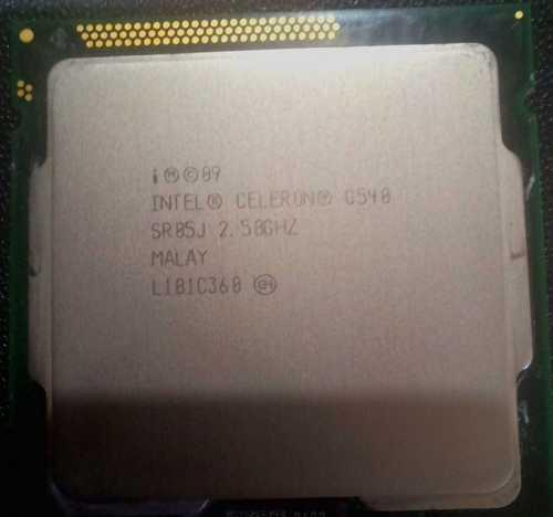 Процессор Intel Celeron G540