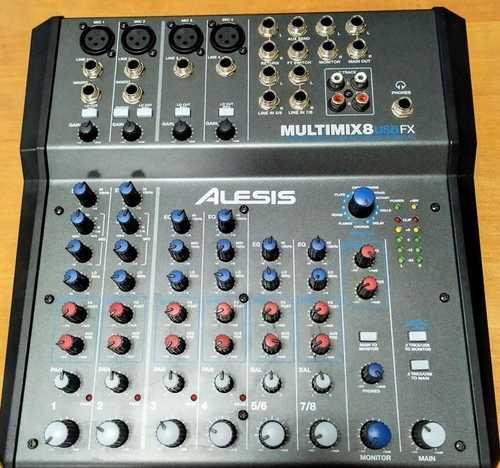 Микшерный пульт Alesis Multimix 8 USB FX