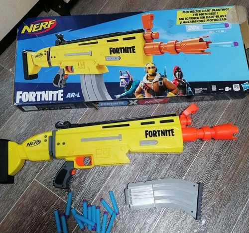 Бластер Nerf x Fortnite 13 пулек