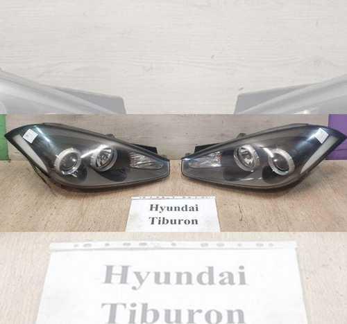 Фара галоген комплект Hyundai Tiburon, 2008г