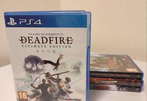 Pillars of eternity 2 deadfire ps4 диск