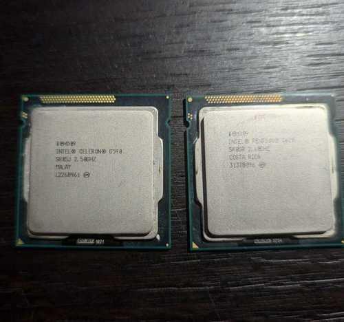 Процессор intel pentium g620