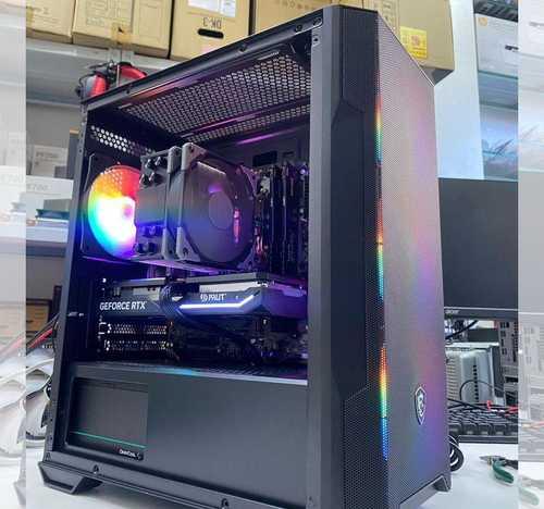 Игровой компьютер Ryzen 5 5600/SSD/RTX 4060Ti