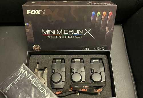 Набор сигнализаторов Fox Mini Micron X 3 Rod