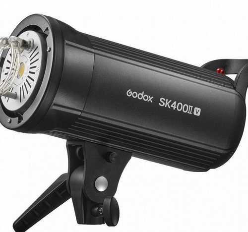 Вспышка студийная Godox SK400II-V со светодиодной