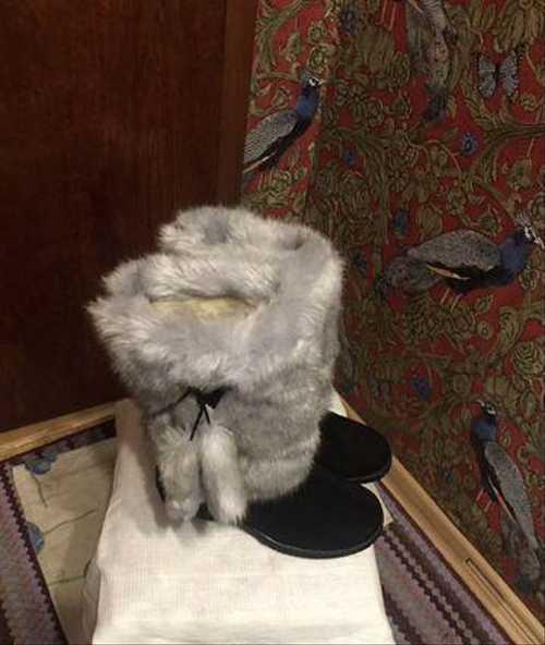 Зимние женские сапоги Унты