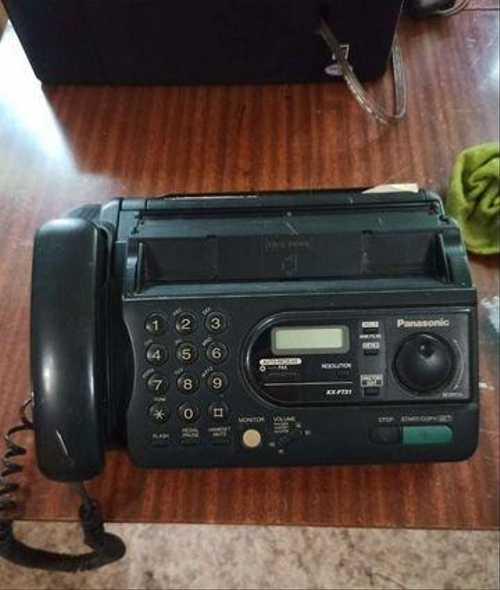 Телефон факс panasonic kx-ft31