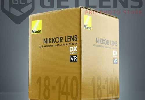 Nikon 18-140mm f/3.5-5.6G ED AF-S VR DX (Новый)