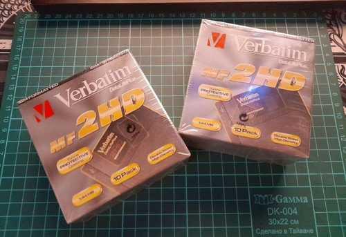 Дискеты Verbatim MF 2HD 1.44mb 10Pack (в упаковке)