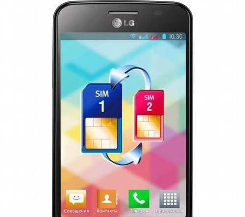 Смартфон LG Optimus L4 II Dual E445 Black