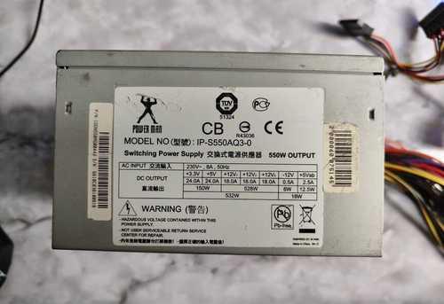 Блок питания 550w IP-S550AQ3-0