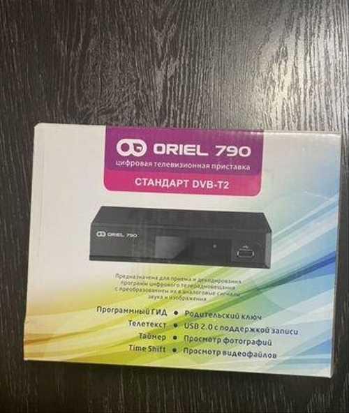 TV приставка новая oriel 790