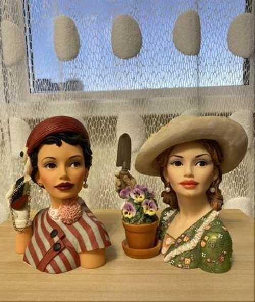 Коллекционные вазы-статуэтки «Cameo Girls»