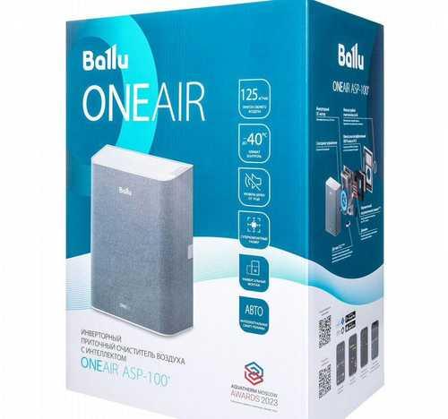 Бризер Ballu oneair ASP-100W белый