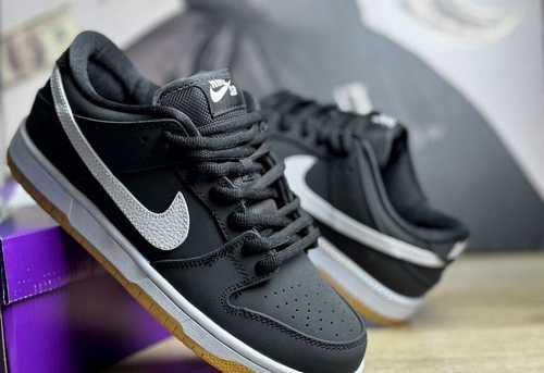 Кроссовки Nike SB Dunk low black gum 41-49